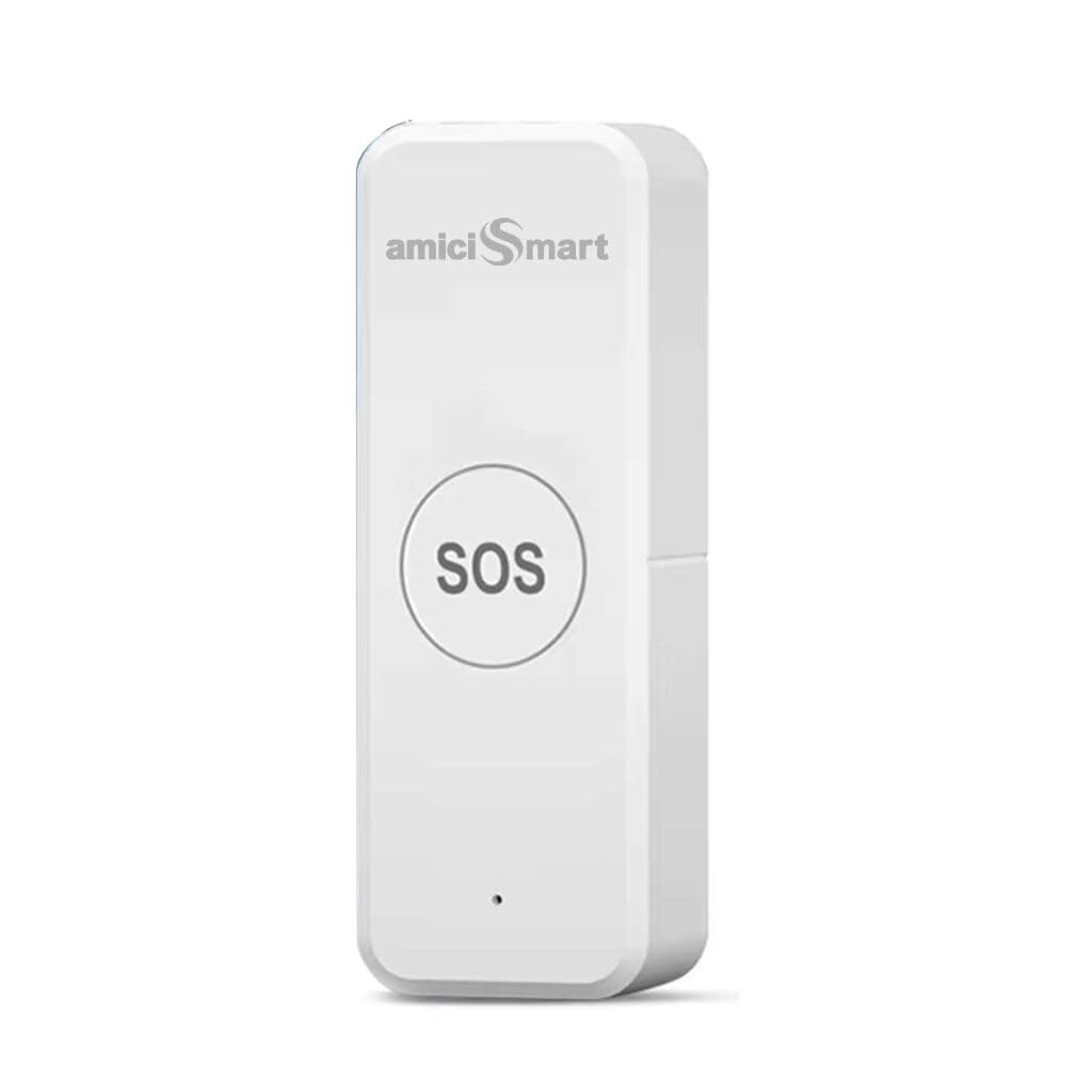 Wi-Fi SOS Call Button Wireless Emergency Alert Transmitter One-Touch A ...