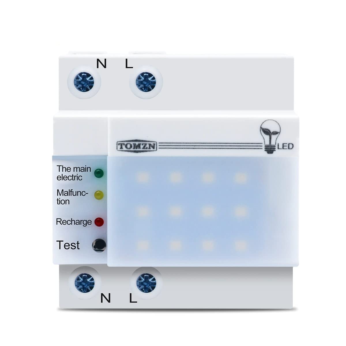 230V Emergency Light, Auto Rechargeable LED Light for Fuse Box, Electr ...