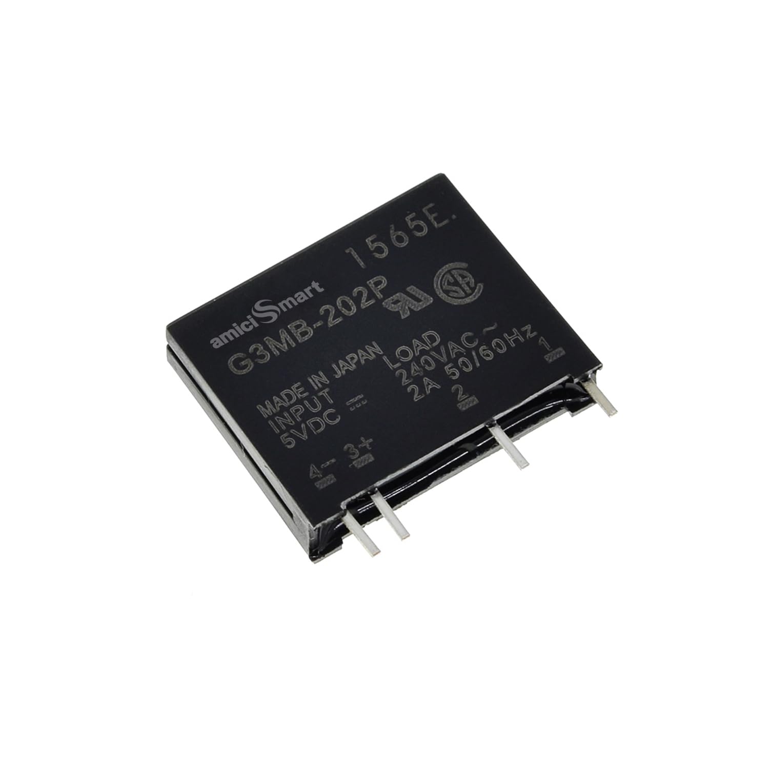 Solid State Relay| 5V DC to 240VAC 2A SSR – Silent Switching for Ardui ...